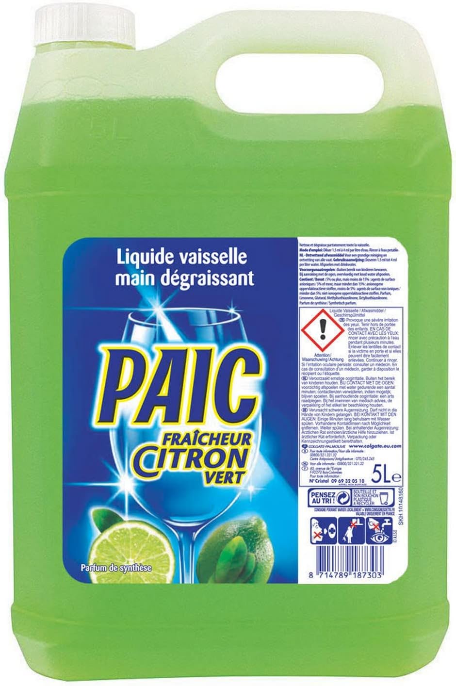 deal - PAIC - Liquide vaisselle Fraîcheur Citron Vert - Action ...